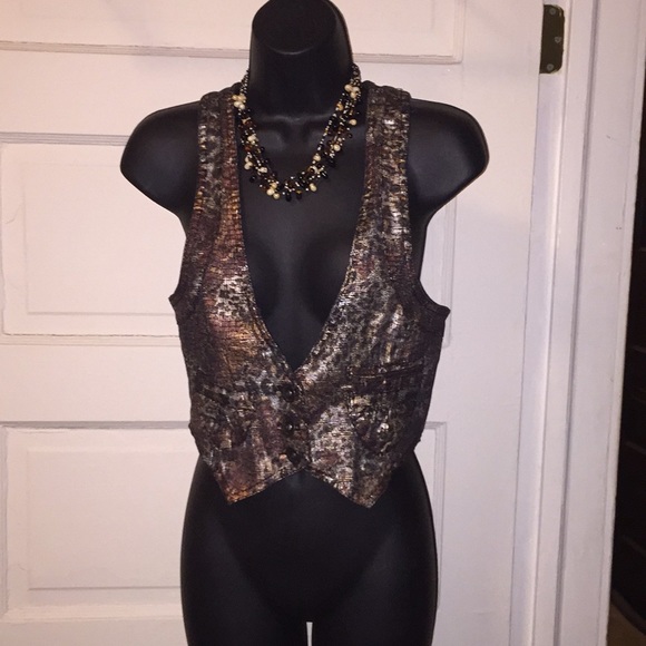 Highway Jeans | Tops | Super Sexy In This Copper Vest | Poshmark